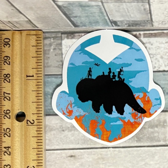 Office | 110 Avatar The Last Airbender Reusable Waterproof Vinyl ...
